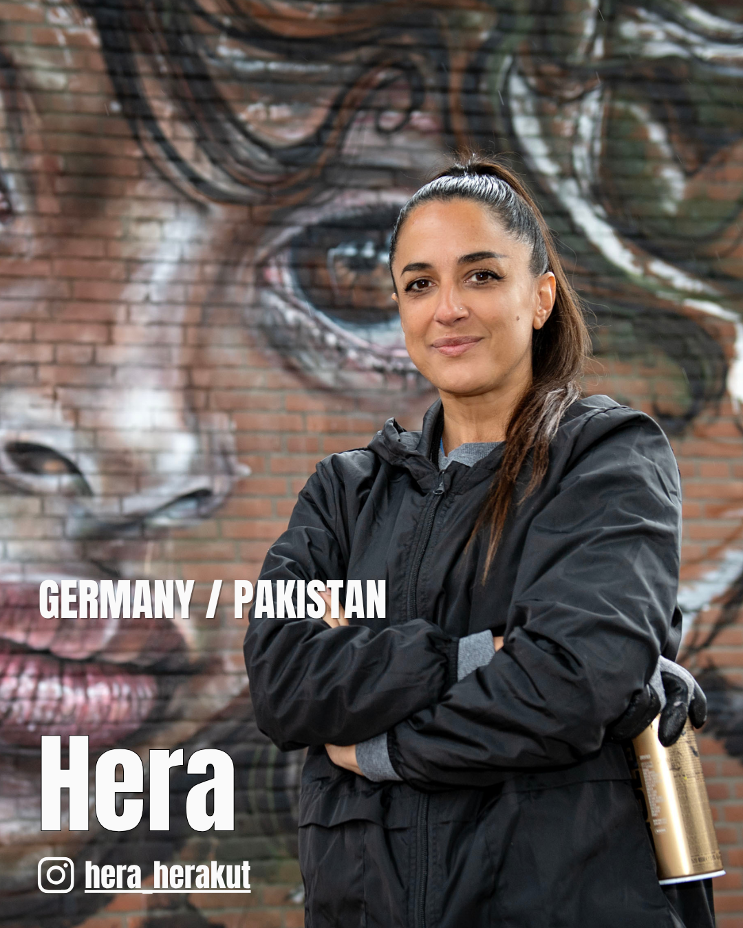 Hera of Herakut | Street Art Fest Grenoble-Alpes